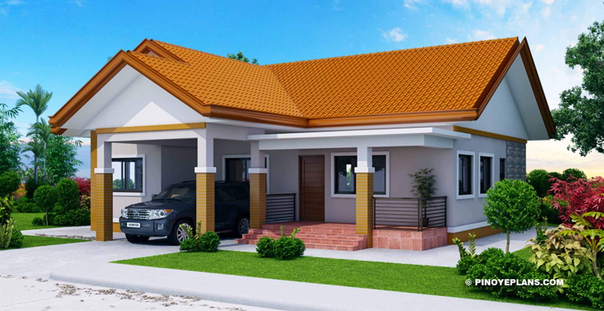 Agustin – Spacious Three Bedroom Elevated House Concept | Engineering ...