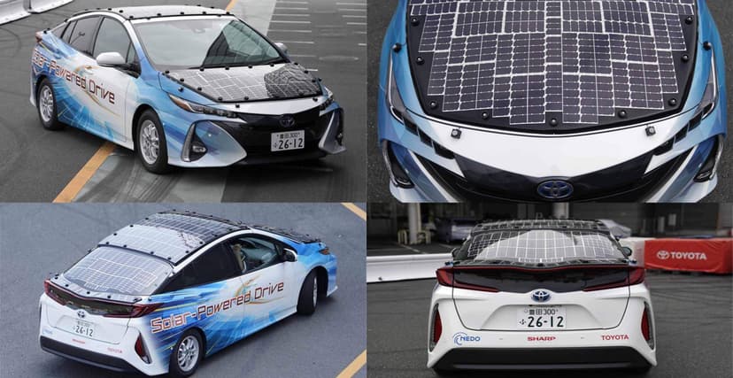 Toyota Is Working On A Prius Model That Will Run Forever On Solar Power ...