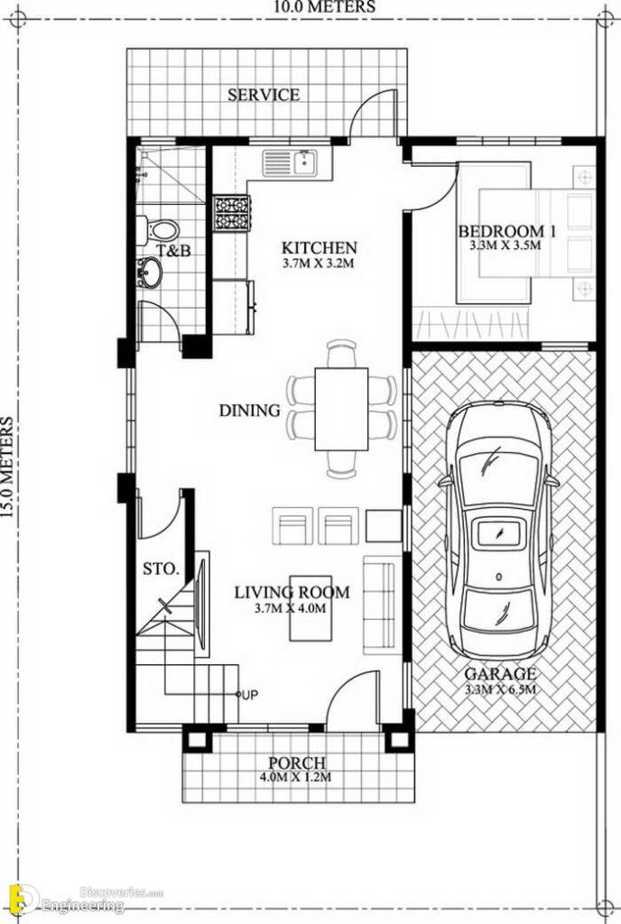 Modern House Plan Dexter | Engineering Discoveries