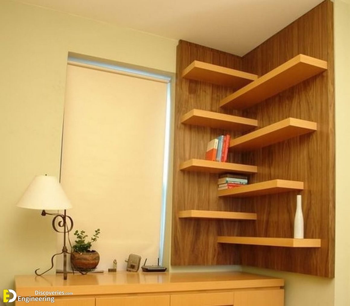 35 Smart Corner Shelf Design Ideas That Will Change Your Room Style ...