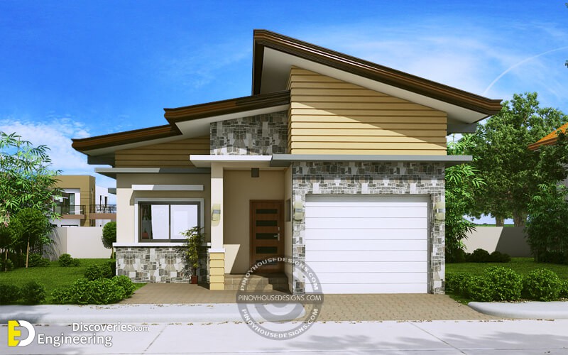 Celeste, One Storey House Design + Plan | Engineering Discoveries