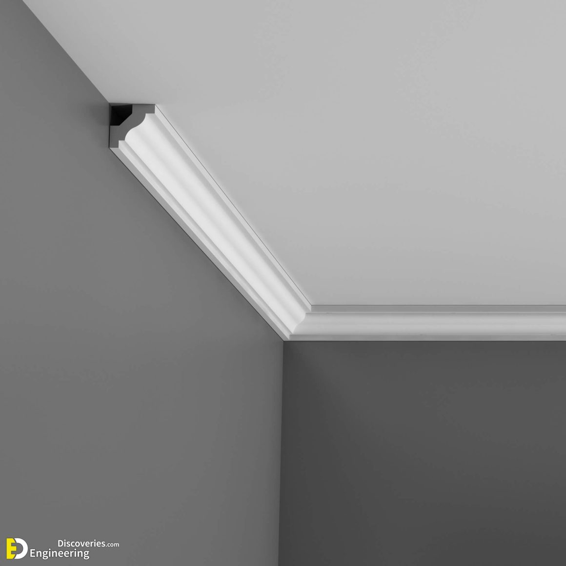 Awesome Ceiling Corner Crown Molding Ideas - Engineering Discoveries