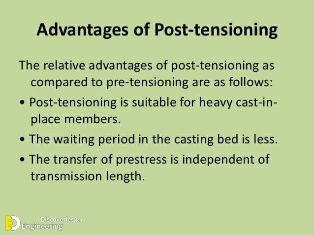 Difference Between Pretension and Post Tension | Engineering Discoveries