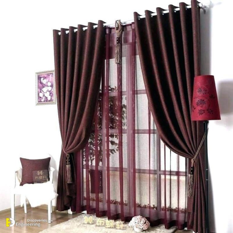 Top 30 Modern Curtain Design Ideas | Engineering Discoveries