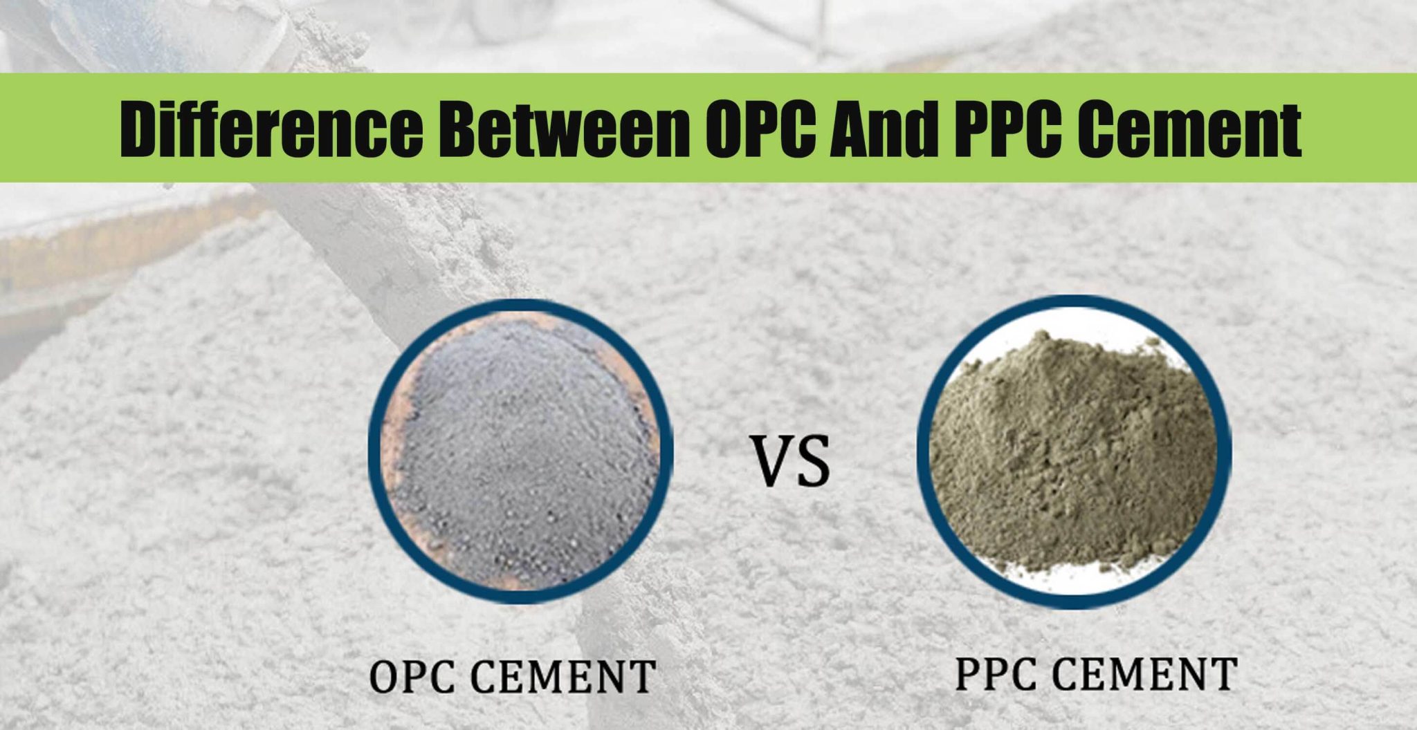 Difference Between OPC And PPC Cement Engineering Discoveries Difference Between OPC And PPC Cement Engineering Discoveries