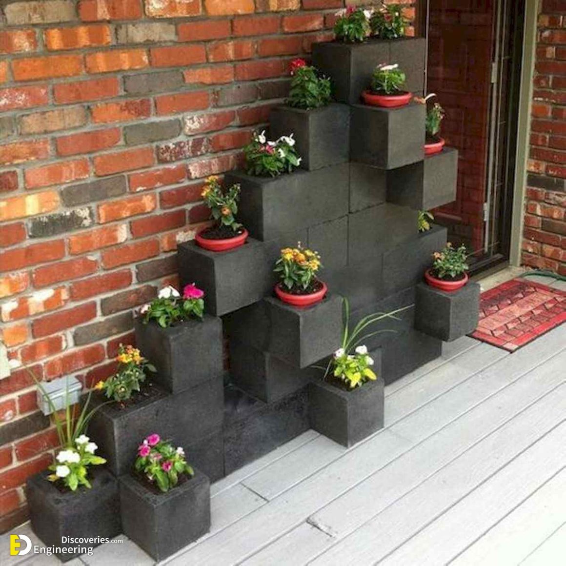 How To Make DIY Landscaping Changes With Cinder Blocks | Engineering ...