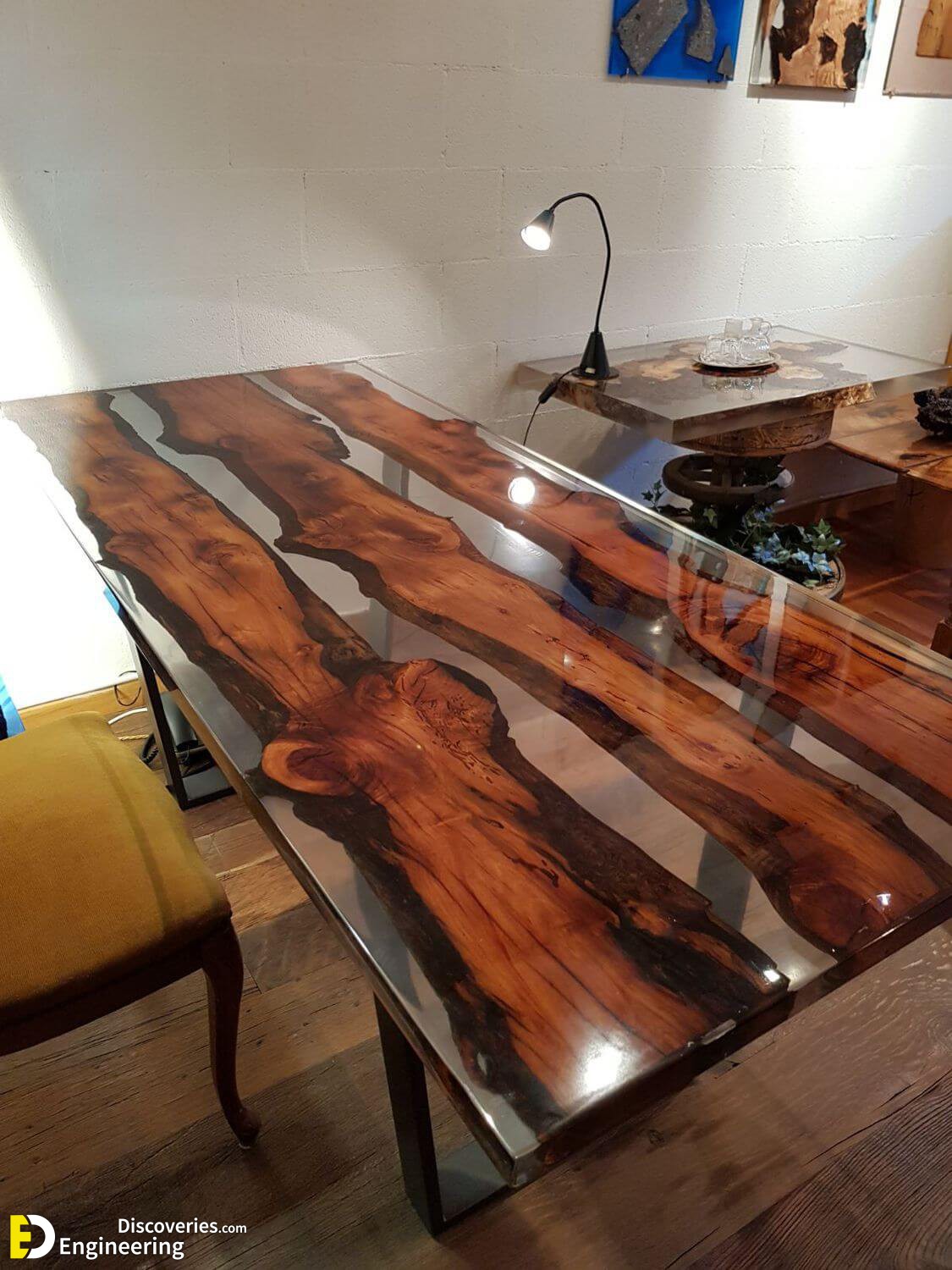 55 Amazing Epoxy Table Top Ideas You’ll Love To Realize - Engineering ...