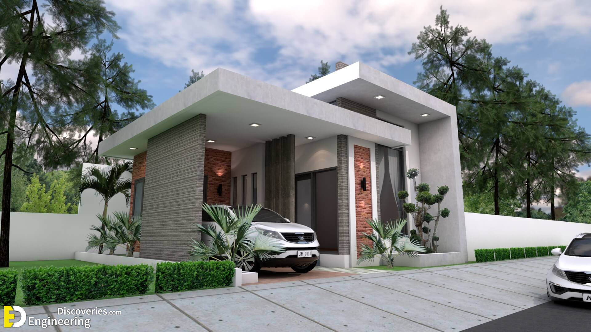 Splendid Single Storey House With Plan | Engineering Discoveries