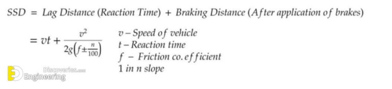 Stopping Sight Distance, Overview And Calculation | Engineering Discoveries