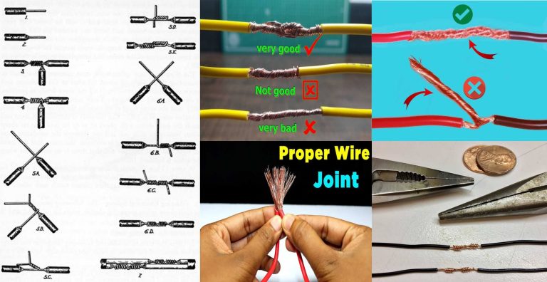 Types Of Electrical Wire Joints – Engineering Discoveries