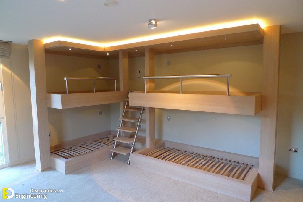 Smart Bunk Bed Ideas For Your Kids Bedroom Design | Engineering Discoveries