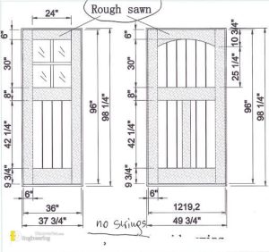 Interior Door Dimensions Standard