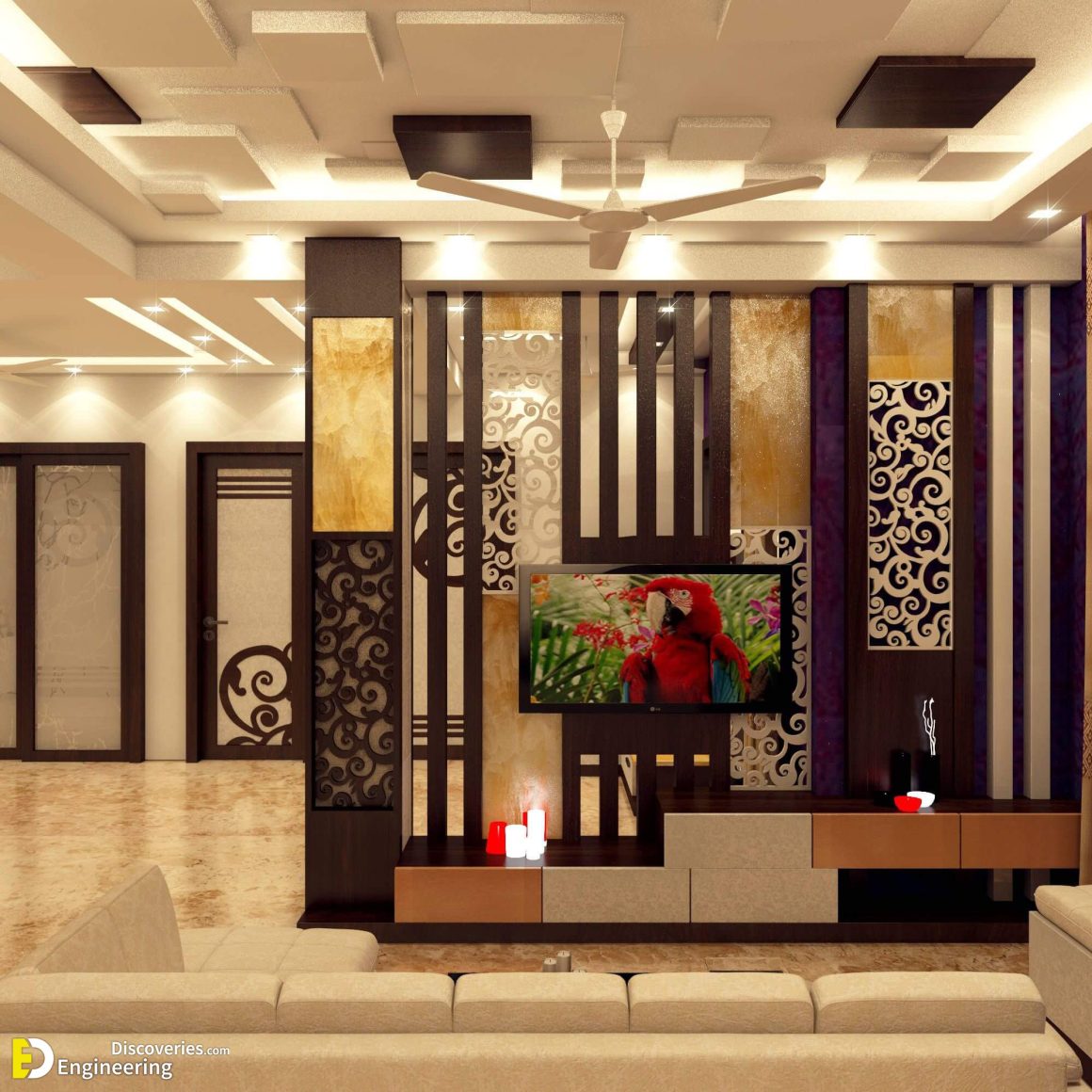Creative Ways To Separate Rooms Without Walls | Engineering Discoveries