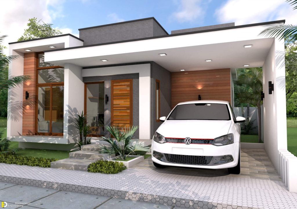 Home Plan 10x12m 3 Bedrooms | Engineering Discoveries