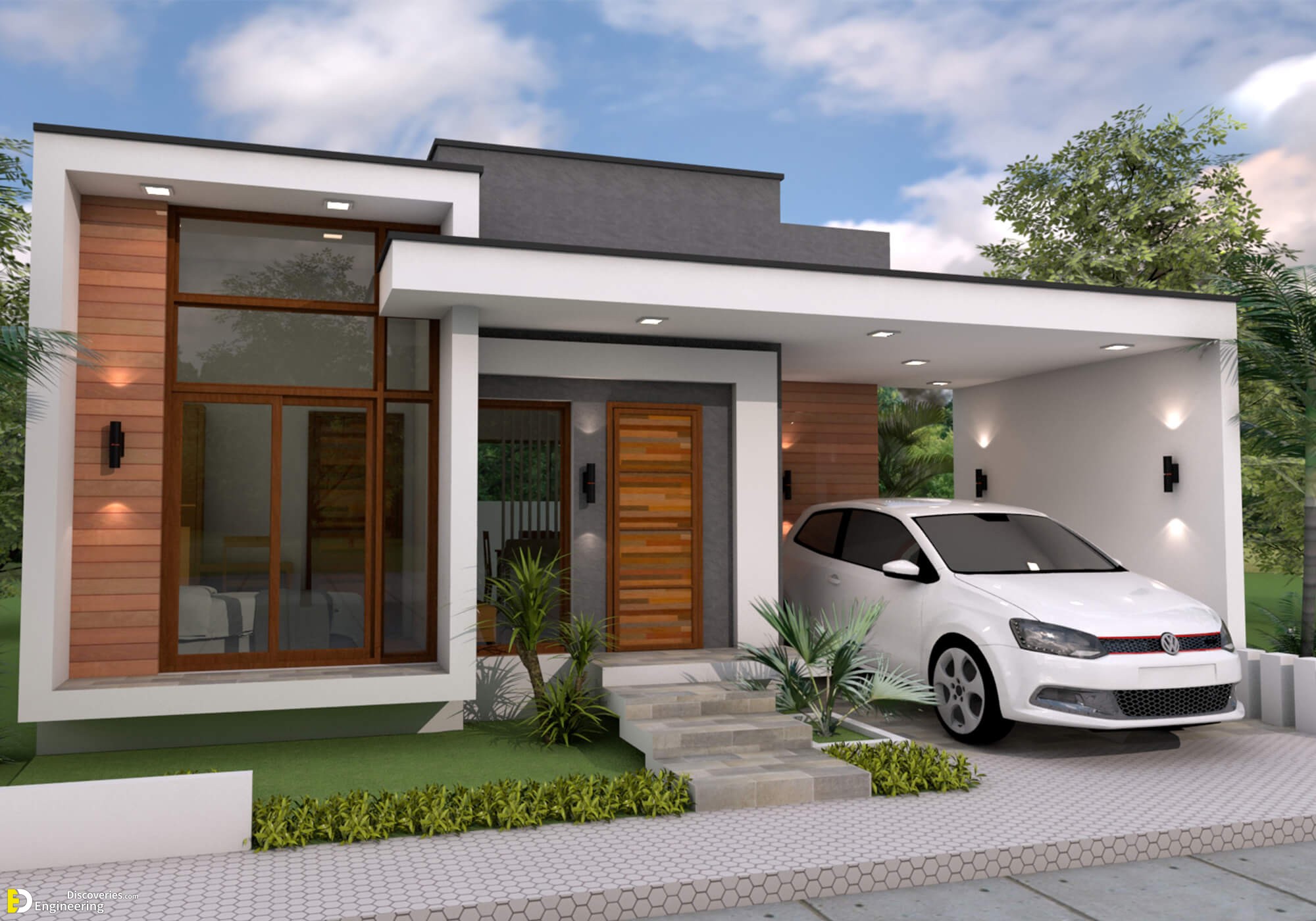 Home Plan 10x12m 3 Bedrooms | Engineering Discoveries