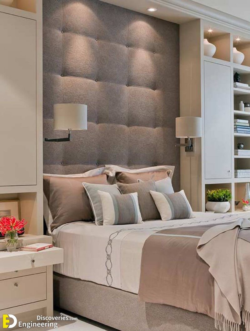 Amazing Bedroom Design Ideas With Attractive Headboard | Engineering ...
