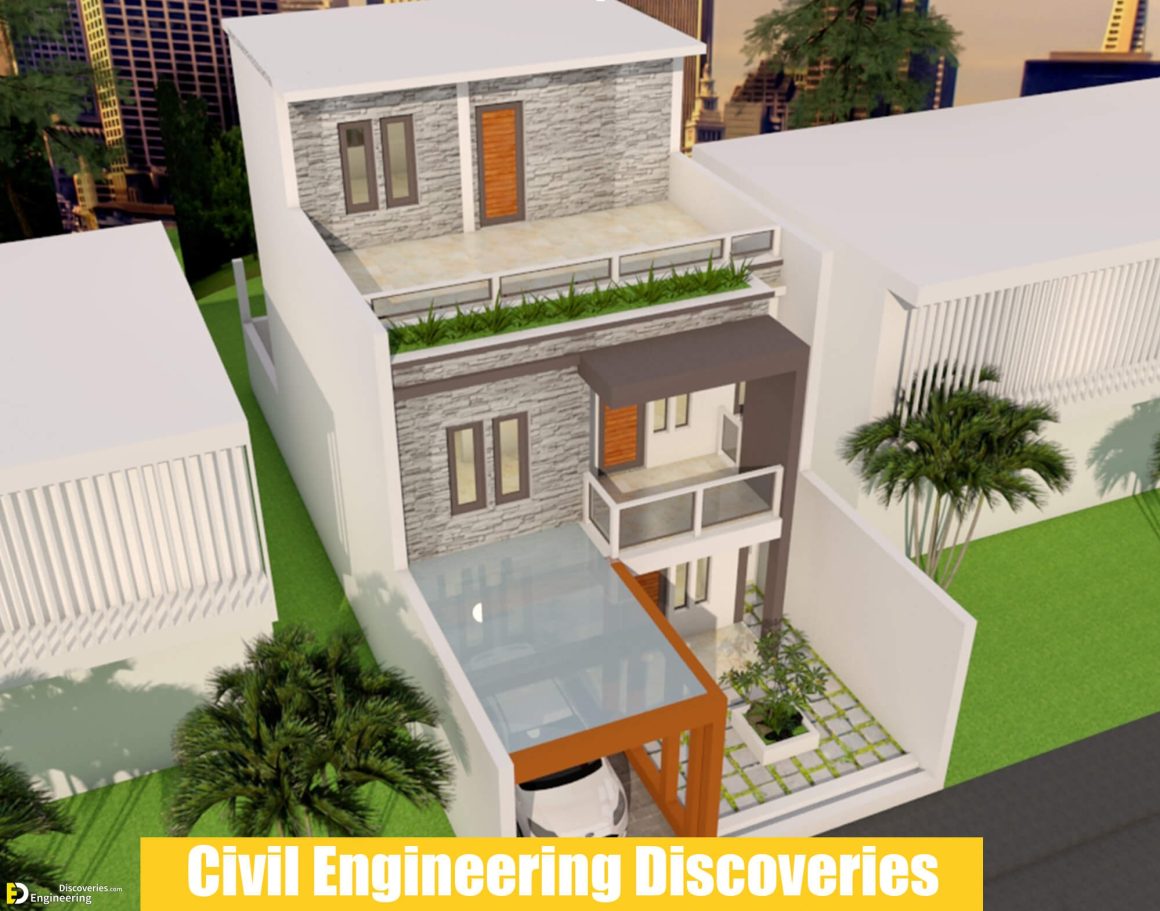 House Plans 7×17 With 5 Bedrooms | Engineering Discoveries