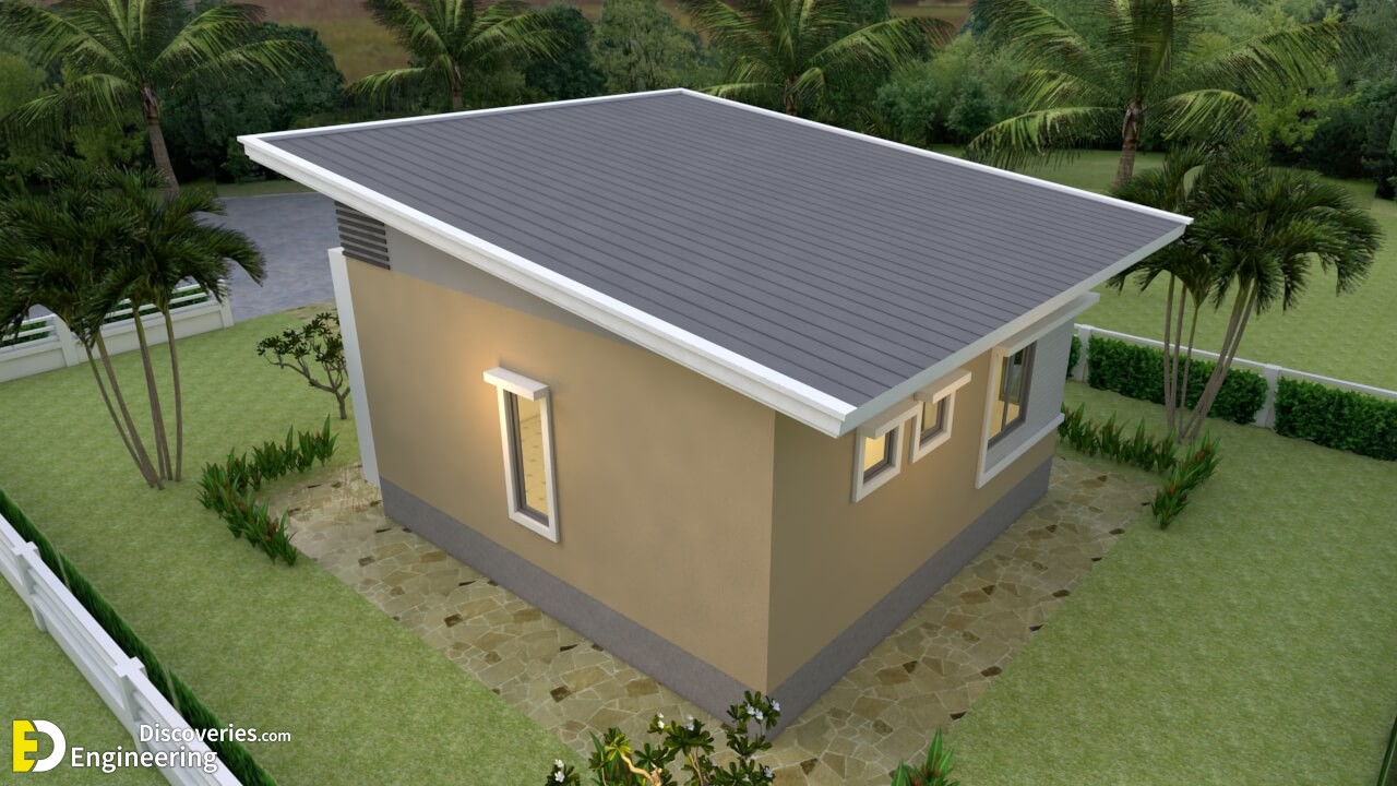 Small Simple Shed Roof House Plans