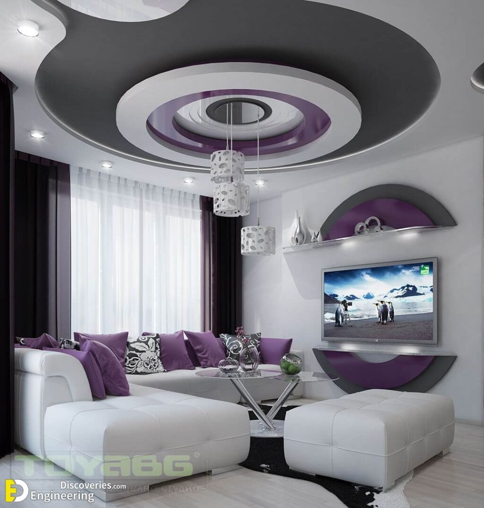 30 Elegant Ceiling Design Ideas For Amazing Home - Engineering Discoveries