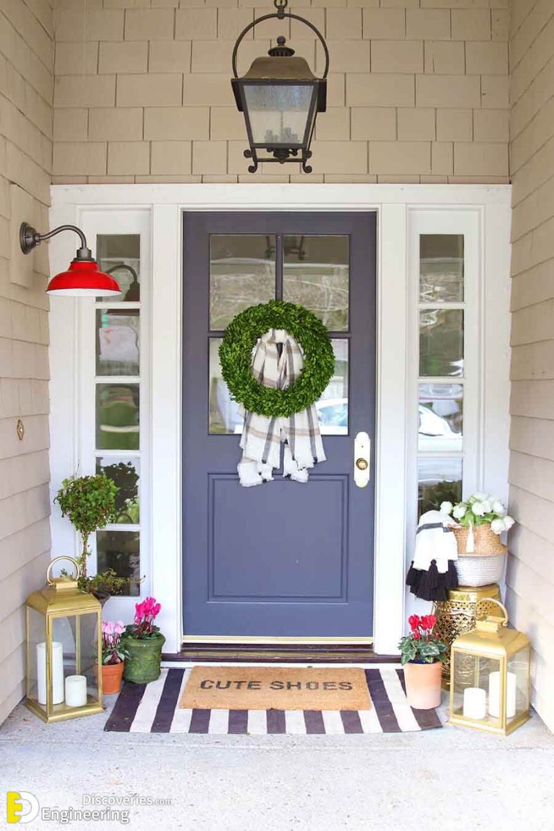 40 Beautiful Front Door Ideas To Make Great First Impressions ...