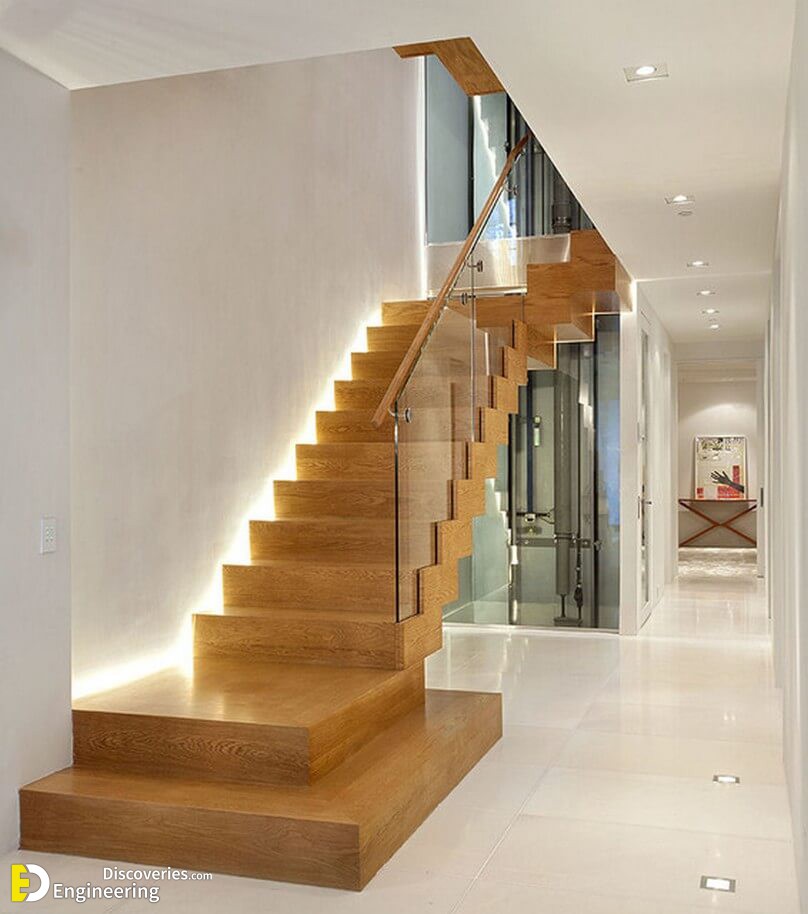30 Cool Indoor Stair Design Ideas You Must See - Engineering Discoveries