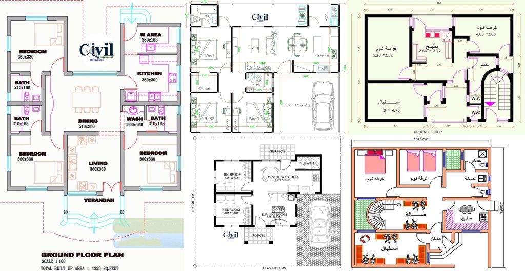 30 Clever House Plans Ideas For A Comfortable Living | Engineering ...