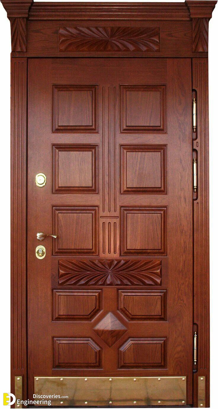 35 Most Beautiful Wooden Door Design Shapes | Engineering Discoveries