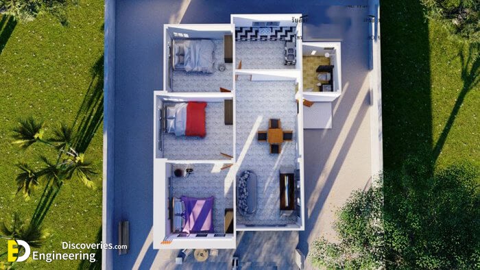 Sleek Design For A Modern House In An Elongated Lot | Engineering ...