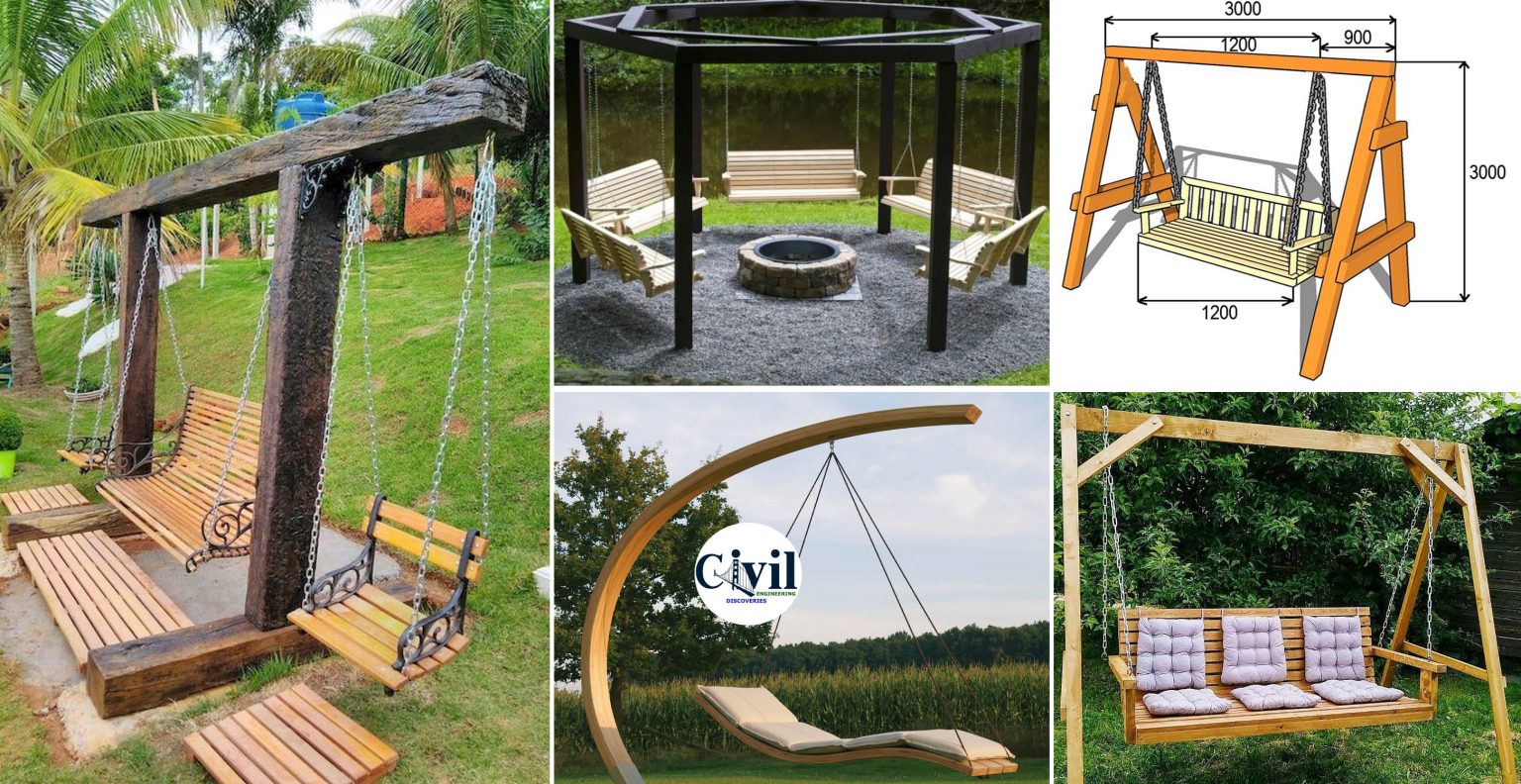 40 Amazing DIY Project Pallet Swing Design Ideas | Engineering Discoveries