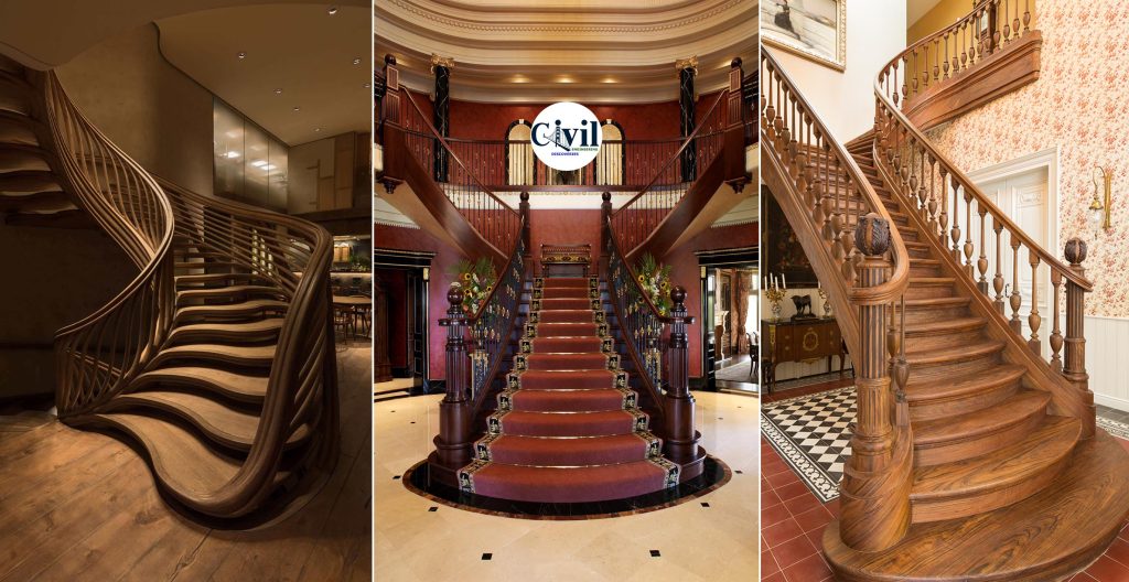 30 Amazing Wooden Stair Design Ideas For Your Home | Engineering ...