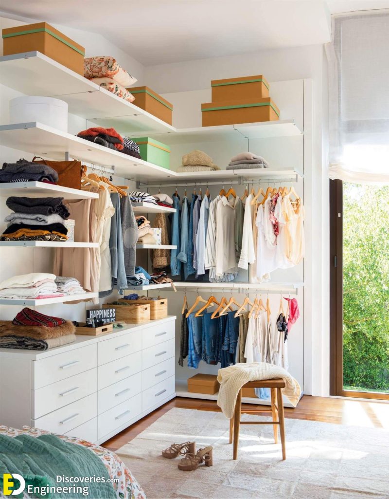 Space-Saving Wardrobe Design Ideas You Need To Try - Engineering ...