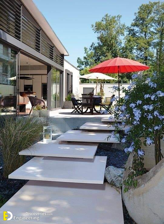 How To Build Floating Outdoor Steps | Engineering Discoveries