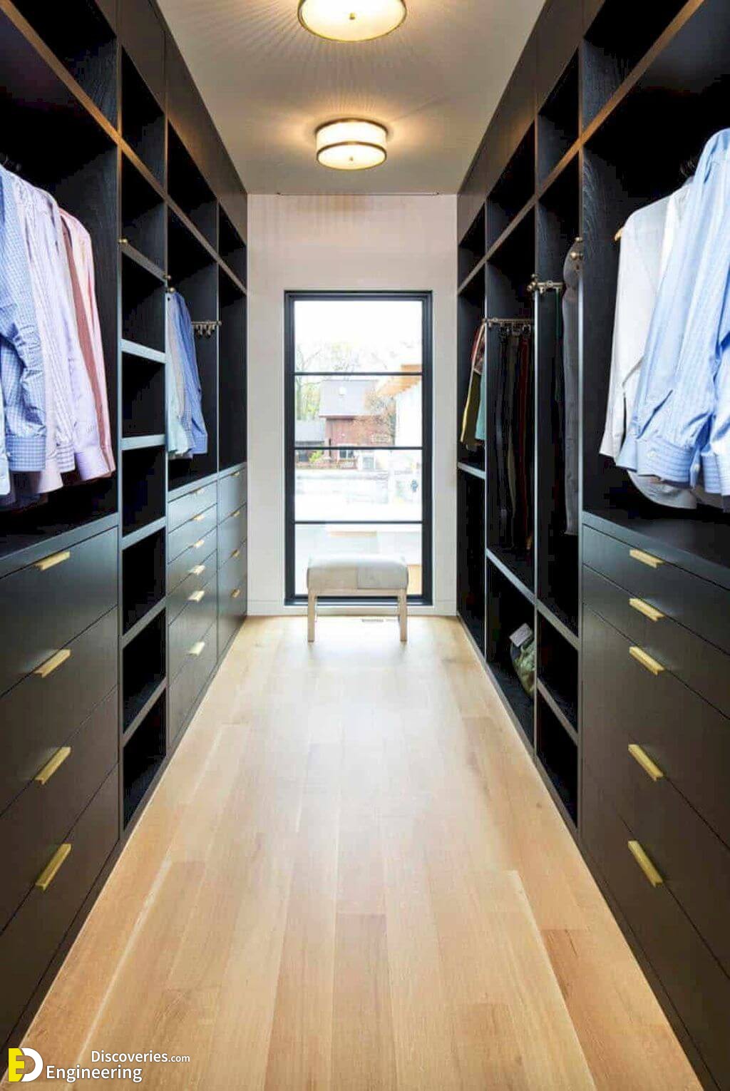 35 Contemporary Closet Design Ideas | Engineering Discoveries