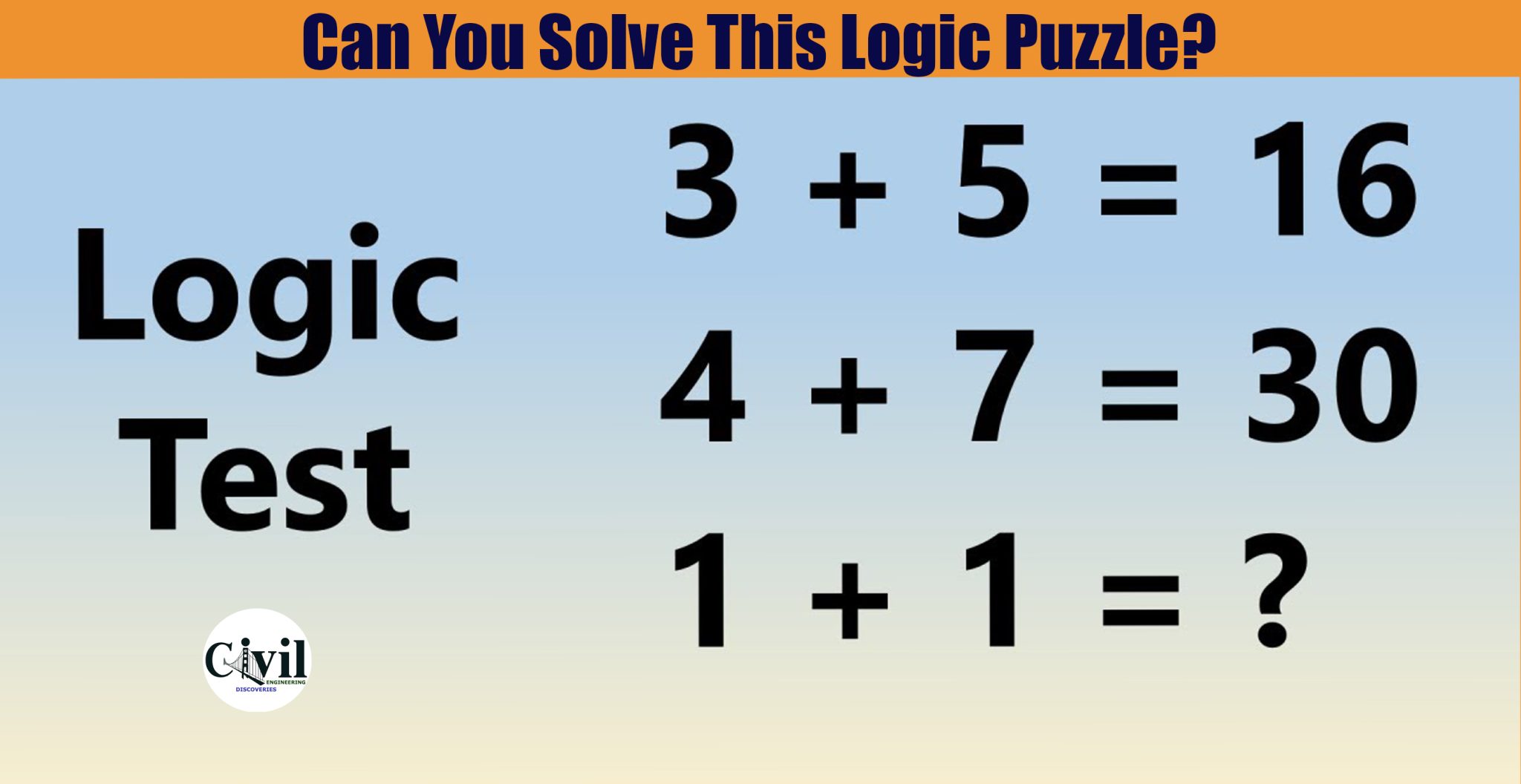 Can You Solve This Logic Puzzle Engineering Discoveries