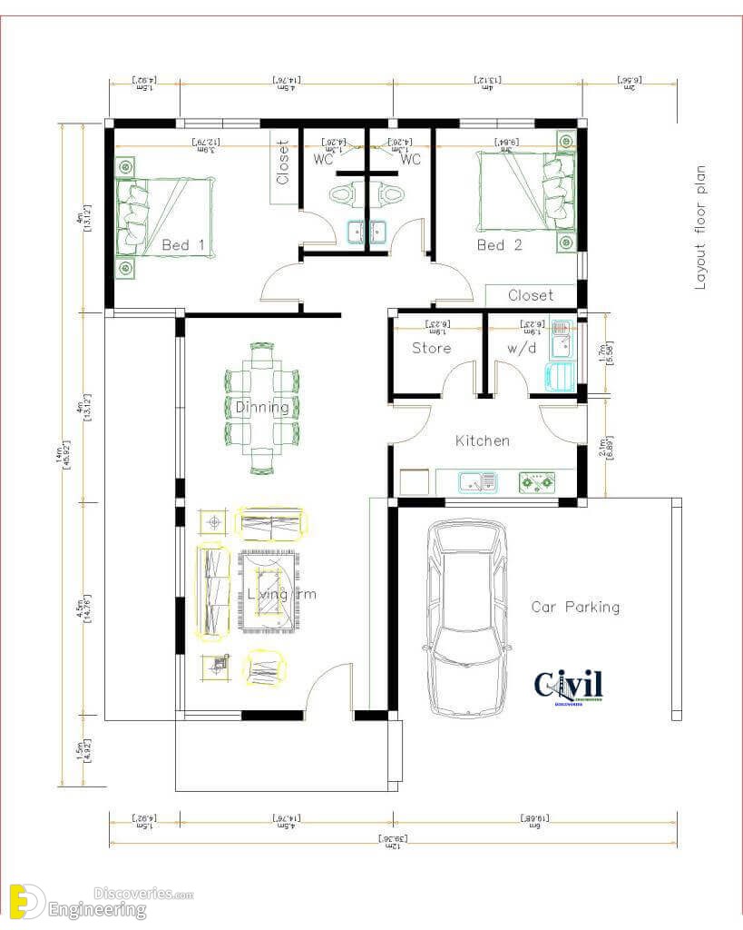 30 Amazing House Plan Design Ideas | Engineering Discoveries