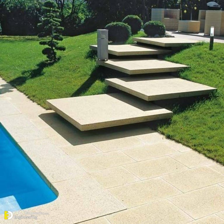 How To Build Floating Outdoor Steps | Engineering Discoveries