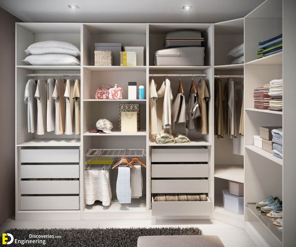 35 Contemporary Closet Design Ideas | Engineering Discoveries