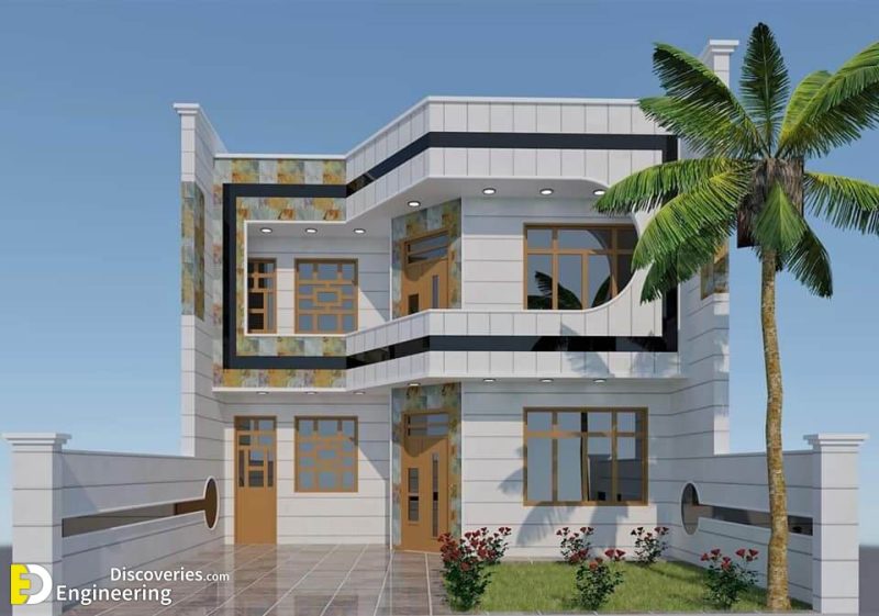 35 Beautiful Modern House Front Elevation Design Ideas - Engineering ...
