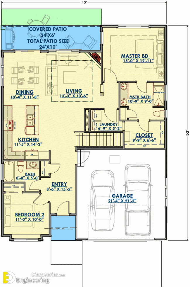 30 Fantastic 2D Floor Plan Ideas | Engineering Discoveries