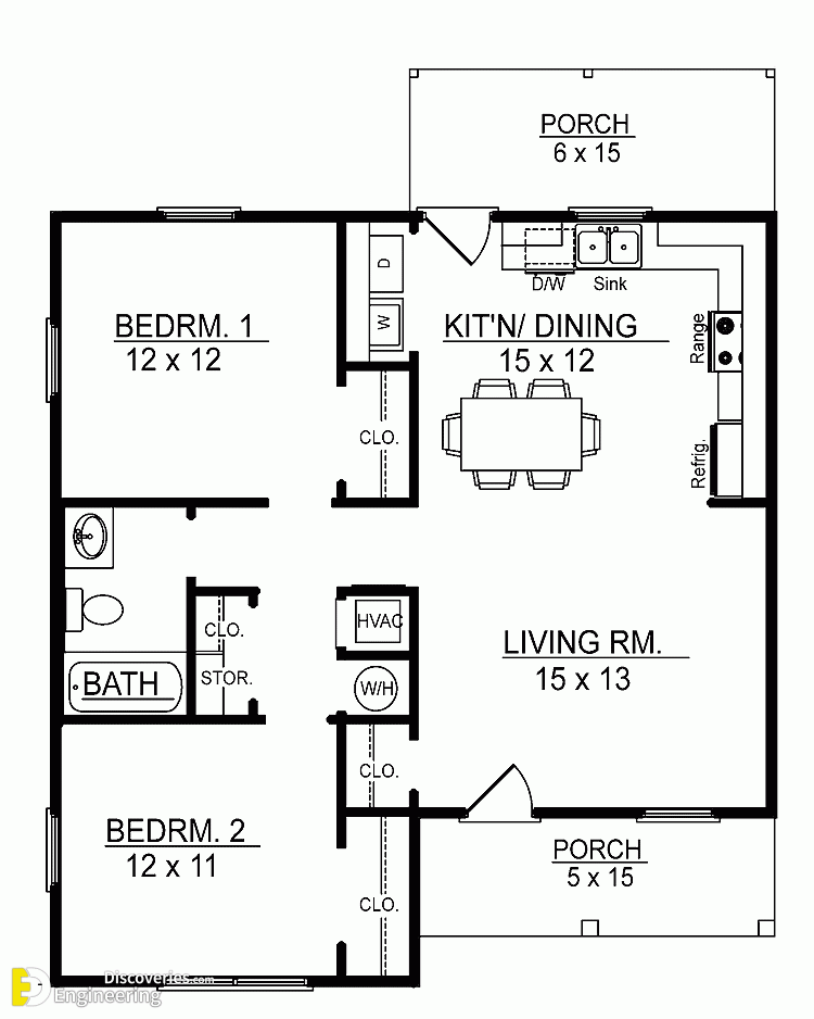 30 Fantastic 2D Floor Plan Ideas | Engineering Discoveries