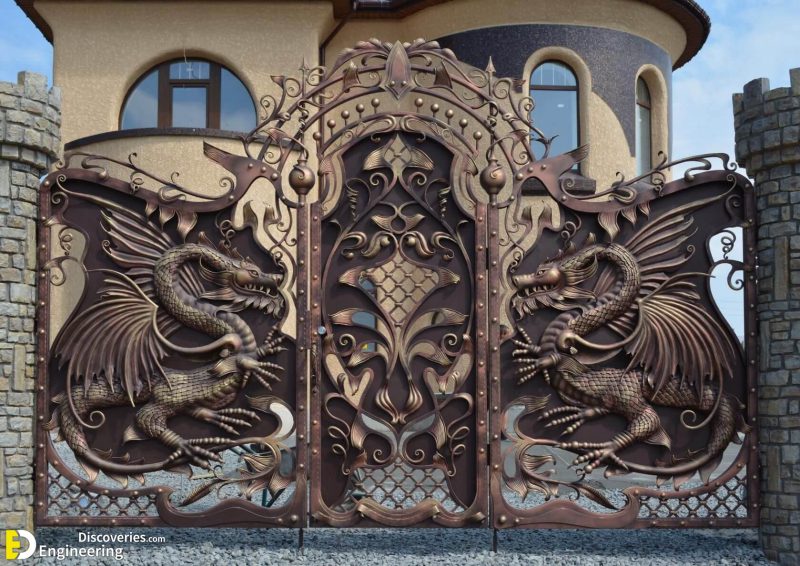 30 Modern Main Gate Design Ideas | Engineering Discoveries