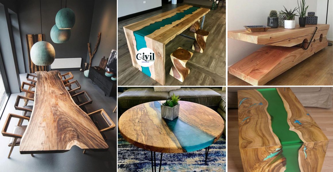 30 Amazing Wood Table Ideas For Modern Designs Spaces | Engineering ...