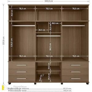 35 Standard Wardrobe Dimension Ideas | Engineering Discoveries
