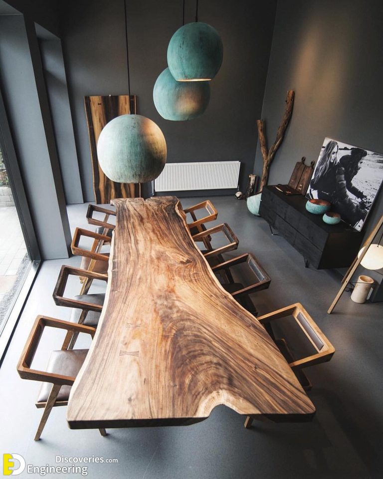 30 Amazing Wood Table Ideas For Modern Designs Spaces | Engineering ...