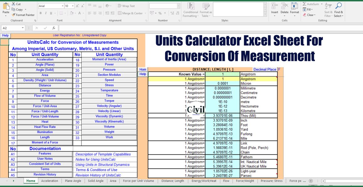 Engineering Unit Conversions