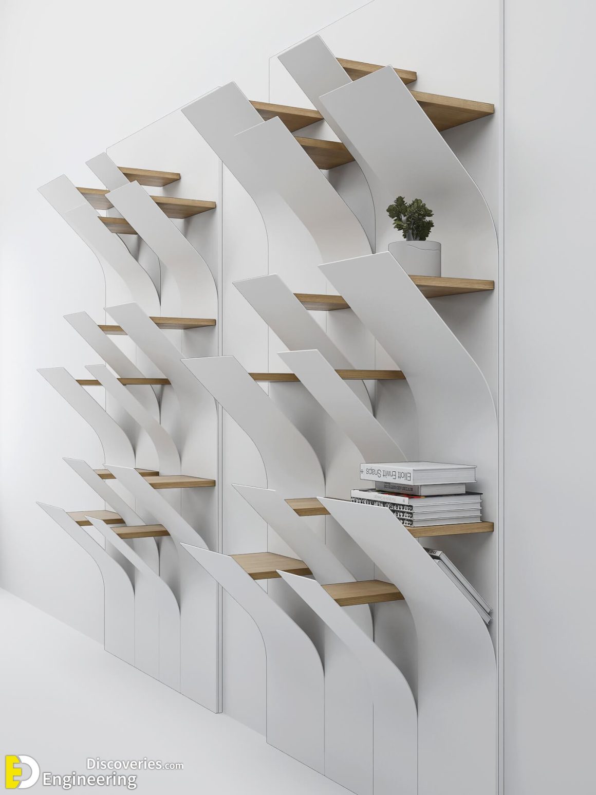 Beautiful Stylish Bookshelf Decorating Ideas | Engineering Discoveries