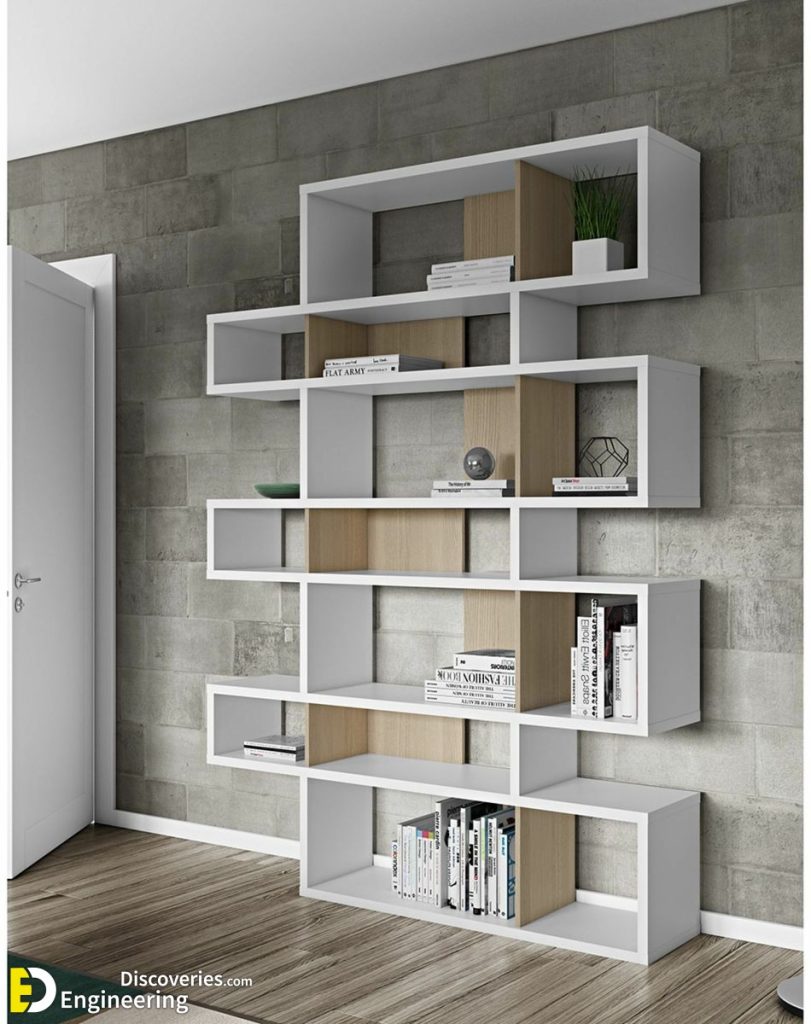 40 Creative Bookshelf Design Ideas For Your Inspiration | Engineering ...