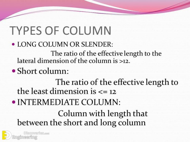 Guide To Design Of RCC Columns | Engineering Discoveries