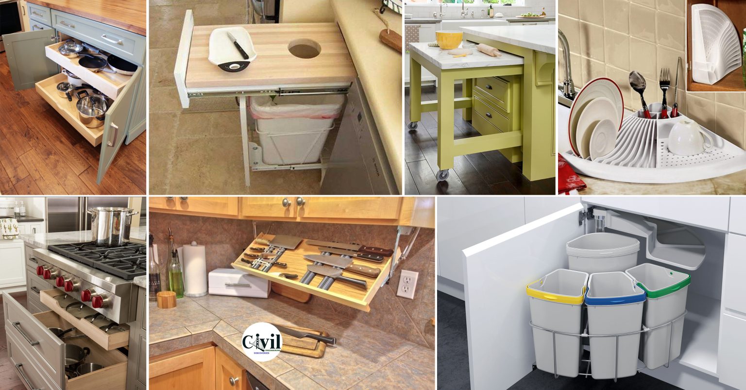 40 Creative Storage Ideas That Will Save You So Much Kitchen Space ...