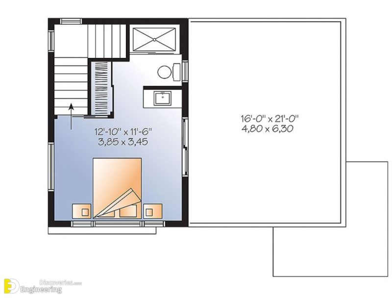 Unique Two-Story House Design With 2 Beds | Engineering Discoveries